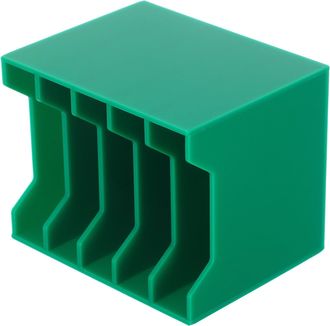 Pretyzoom Acryl Handy Organizer mit F&auml;chern Robuster Desktop Telefonhalter f&uuml;r Gruppen Multifunktionales Multi-ger&auml;te Aufbewahrungsfach f&uuml;r B&uuml;ro Klassenzimmer M