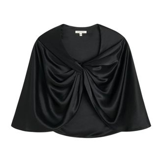 By Malene Birger Pinlos Cape - - Jackets - Damen - Schwarzk - ONE SIZE