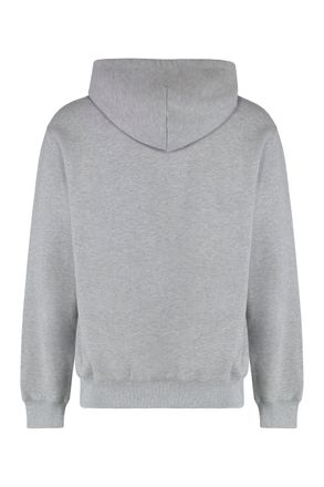 Gucci Mens Logo Print Hoodie Grey Cotton; Cotton Jumpers Sweater