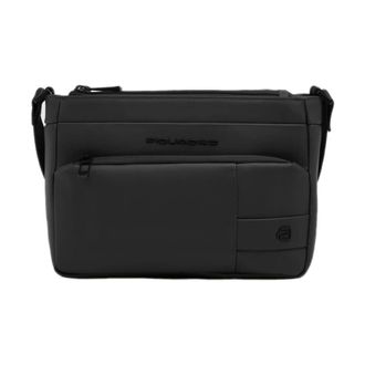 Piquadro Wasserabweisende Umh&auml;ngetasche mit RFID-Schutz - - Bags - Herren - Schwarzk - ONE SIZE