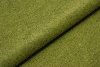 CRS Fur Fabrics Handwerk Wolle/Viskose Filz Material Marl Moos V19 - Marl Moos V19, 1Mtr - 100cm x 90cm