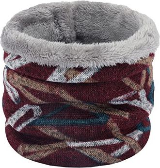 Generic &Eacute;charpe dhiver cache-cou pour homme et femme - Tricot chaud - En polaire chaude - Coupe-vent, 4, Taille unique