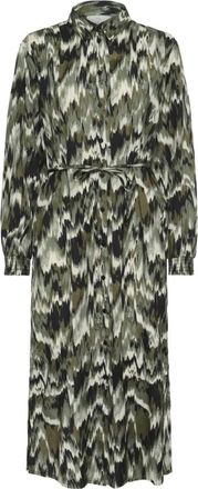 Kaffe Femme, Robes, Vert, Taille: 36 FR Shirt Robes