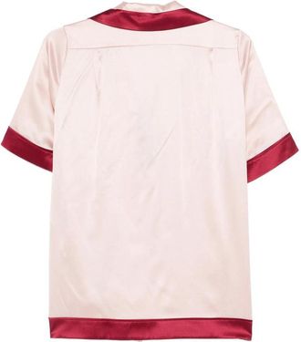 Olivia Von Halle Rose Pyjama Set - Pink