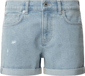 Pepe Jeans London Damen Regular Hw Shorts, Blau (Denim-Pg8), 19W