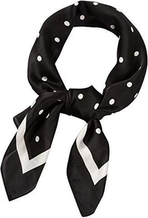 Generic DAaomi Foulard &agrave; Pois Femme Soie Foulard &eacute;charpe Fichus Et Foulards De T&ecirc;te Echarpes Foulard Cravate Soie Foulards Petit Carr&eacute; &eacute;charpe Profession Ruba