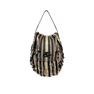 Karl Lagerfeld Femme, Sacs, Noir, Taille: ONE Size K Autograph Patch Shoulder Bag