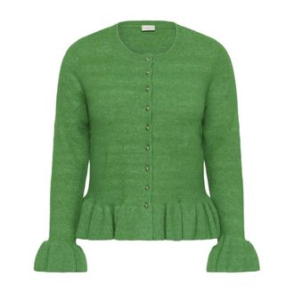 Kaffe Curve Femme, Pulls, Vert, Taille: 44 FR KCfarsia Cardigan