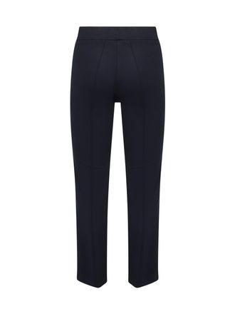 Blanca Vita Womens Blue Stretch Jersey Trumpet Trousers Viscose