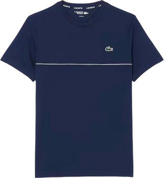 Lacoste Homme, Tops, Bleu, Taille: XL Back Croco Ultra Dry Tee