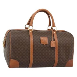 Celine Sac Boston Pre-owned - Femme - Pre-owned - Brun - Taille: ONE Size