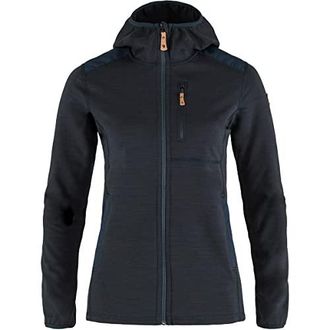 Fj&auml;llr&auml;ven Homme Keb Fleece Hoodie, Dark Navy, L
