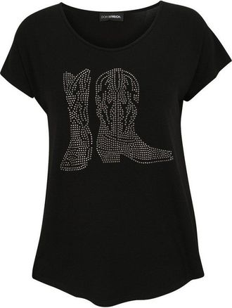 Doris Streich Kurzarmshirt (1-tlg) mit dekorativem Motiv