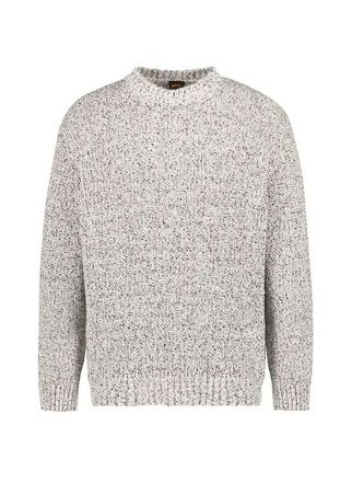 Boss Orange by Hugo Boss BOSS Orange Herren Pullover grau Gemustert