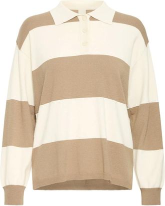 Ichi Ichi, Femme, Pulls, Multicolore, Taille: 46 FR Ihboston Pullover