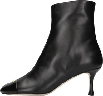 N&deg;21 Femme, Chaussures, Noir, Taille: 39 EU Bottines en cuir &agrave; bout rond