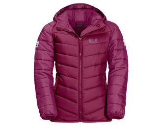 Jack Wolfskin Winterjacke Zenon (winddicht, wasserabweisend, PFC-frei) rubinrot