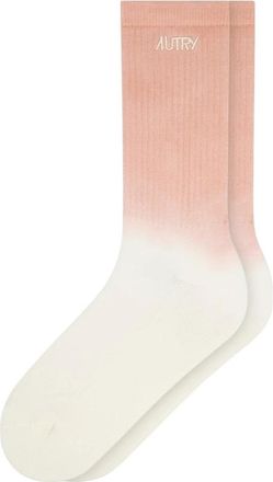 Autry Ribbed Tie-dye Socken - - Underwear - unisex - Rosa - M