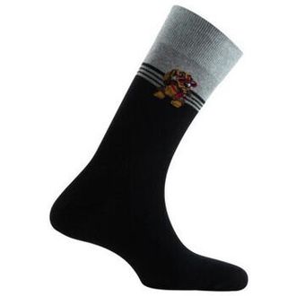 Kindy Mi-chaussettes jersey Teckel plac&eacute; coton Fabrication fran&ccedil;aise