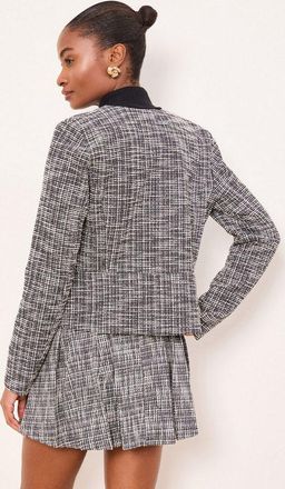 Lipsy Kurzjacke Lipsy verk&uuml;rzte Boucl&eacute;-Jacke, Regular (1-St)