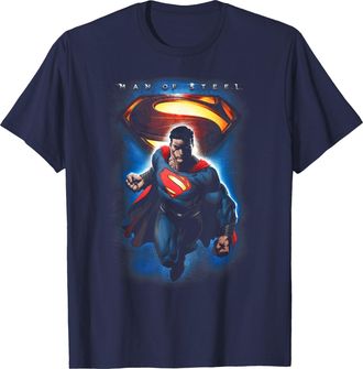 DC Comics Superman Man of Steel Superman & Symbol T Shirt T-Shirt