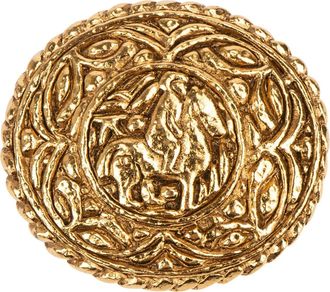 Chanel Halskette - Chanel Golden Horse Brooch - Gr. unisize - in Mehrfarbig - f&uuml;r Damen