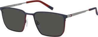 Tommy Hilfiger Lunettes de soleil TH 2272/S - Homme - Accessoires - Bleu - Taille: 56 MM