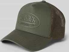 Von Dutch Trucker Cap mit Label-Print und verstellbarem Riegel