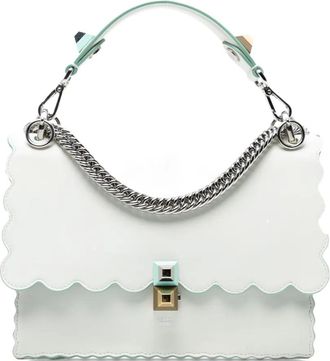 Fendi sac à bandoulière Kan I médium (2018-2025) - Blanc