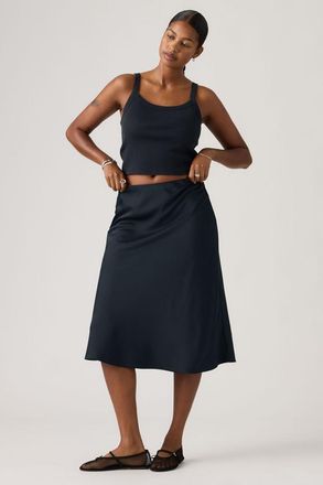 Levi's Ariel Midi-Slip-Rock - Damen - Schwarz / Schwarz