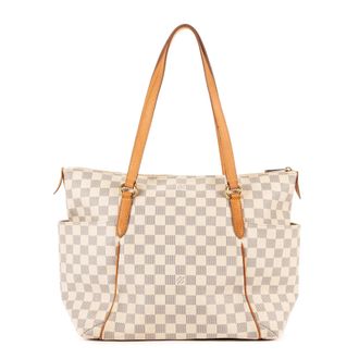 Louis Vuitton Crossbody Bags - Totally MM - Gr. unisize - in Wei&szlig; - f&uuml;r Damen