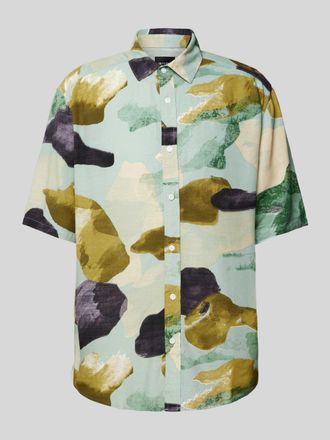 Only & Sons Regular Fit Freizeithemd mit Leinen-Anteil Modell BUD