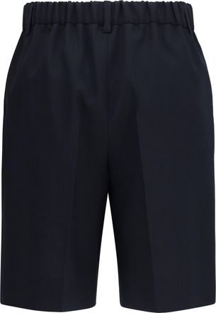Gucci Tailored Wool Bermuda Shorts - Navy