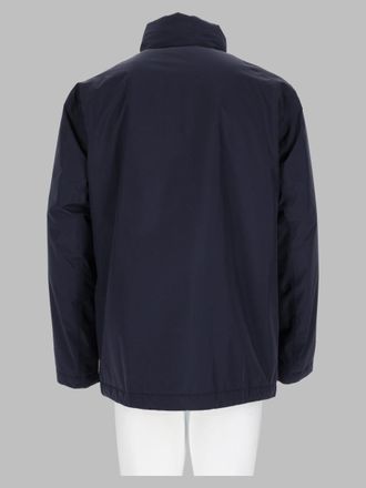 Herno High-Neck Quilted Down Jacket - Navy