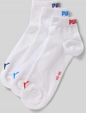Puma Socken mit Label-Details im 3er-Pack