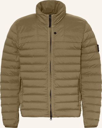 Stone Island Lightweight-Daunenjacke gruen
