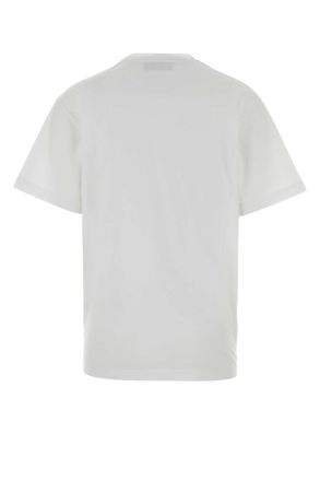 Gucci Womens White Cotton T-Shirt Whitemc Exterior Exterior: T-shirts And Polos