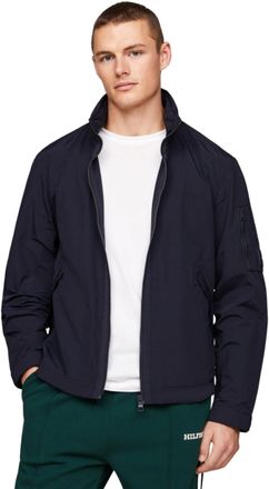 Tommy Hilfiger Herren Jacke Windbreaker Übergangsjacke, Blau (Desert Sky), XXL