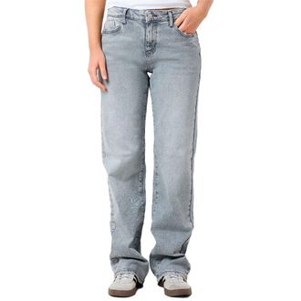 Noisy May Damen Nmyolanda Nw Wide Jeans Az277lg FWD Noos Hose, Light Grey Denim, 25W / 32L EU