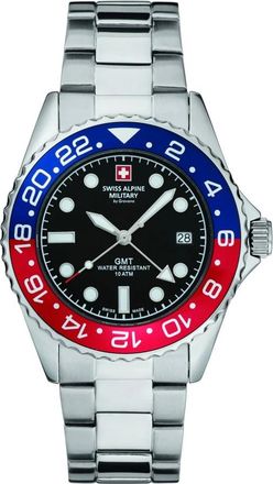 Swiss Alpine Military Swiss Alpine Military Herren Uhr GMT Analog Quarz 7052 Edelstahl 7052.1131 - - Accessories - Herren - Mehrfarbig - ONE SIZE