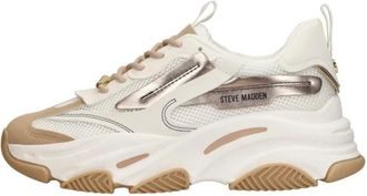 Steve Madden Femme, Chaussures, Blanc, Taille: 39 EU Possession-E Baskets