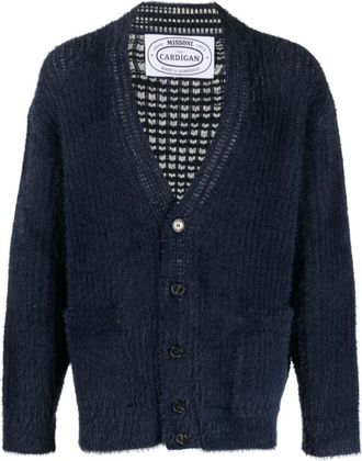Missoni Homme, Pulls, Bleu, Taille: M Gilet Eclipse