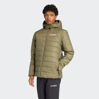 ADIDAS TERREX Steppjacke MT ESS PAD HO J f&uuml;r Erwachsene, mit Rei&szlig;verschluss, aus Kunstfaser