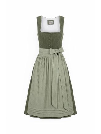 N&uuml;bler Dirndl N&Uuml;BLER Dirndl midi Kira, Damen, Gr. 34, EURO, gr&uuml;n, Obermaterial: 100% Polyester PES., Kleider, Topseller