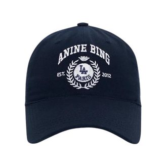 Anine Bing Jeremy Collegiate Cap - - Accessories - Damen - Blau - ONE SIZE