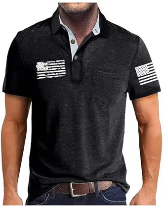 Generic Polo Tendance Polo Homme Coupe Droite Tee Shirt Eco Responsable Tee Shirt Jesus Musculation Debardeur Tee Shirt Infroissable Homme Tee Shirt Camouflag