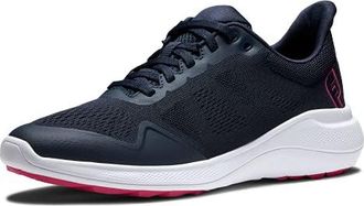 FootJoy Femme Flex Chaussures de Golf, Bleu Marine/Blanc/Rose, 36.5 EU