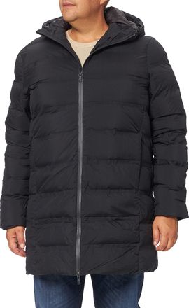 Casual Friday Casual Friday Herren Osvald Long duffer Jacket Jacke, 194007/Anthracite Black, L