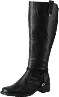 Rieker Z7361, Botte Haute Jusquau Genou Femme, Noir, 36 EU