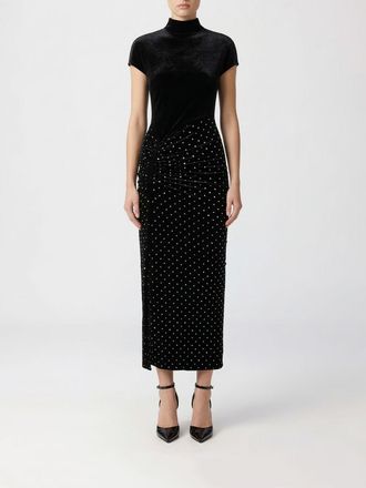 Alaia Robe ALA&Iuml;A Femme couleur Noir